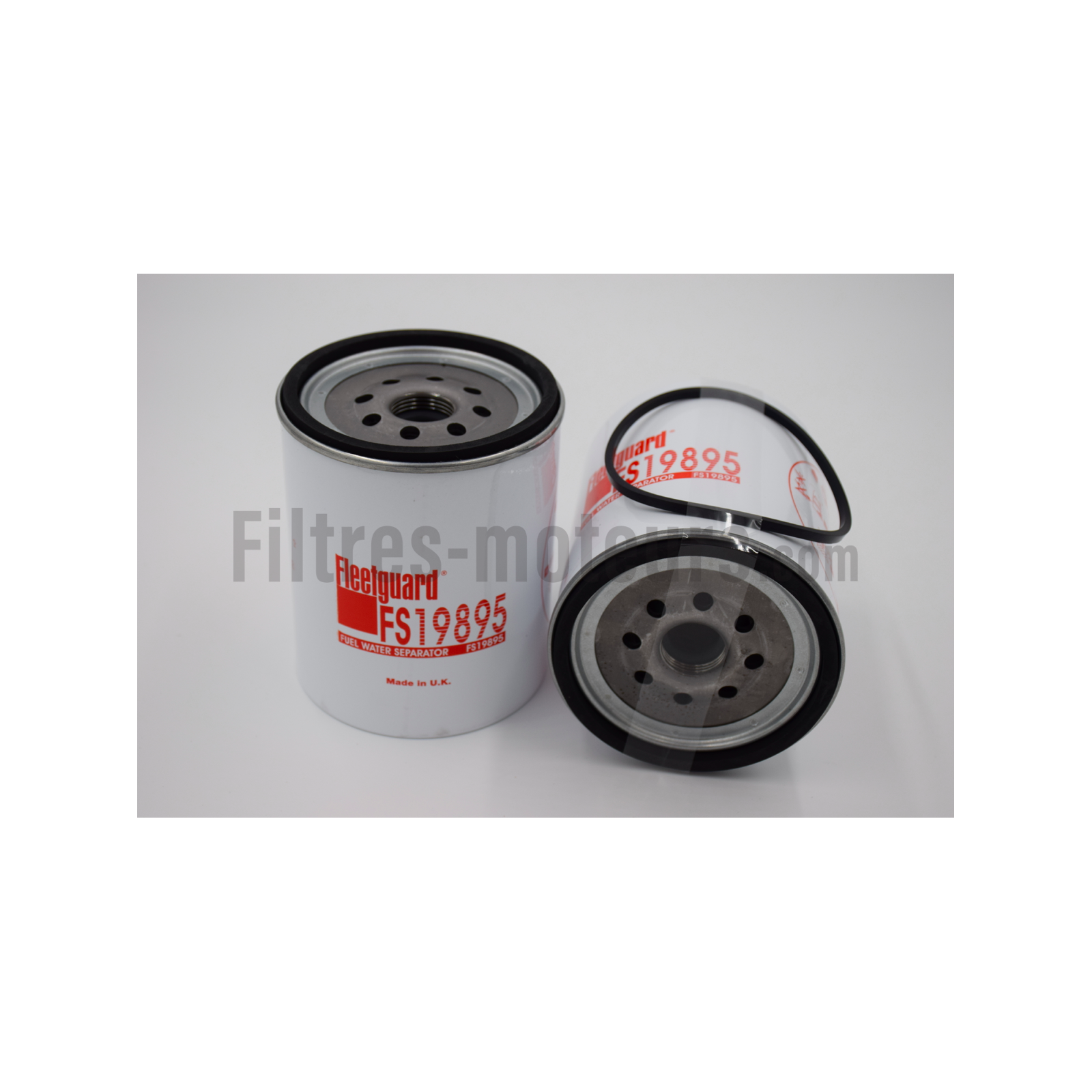 Préfiltre gasoil FLEETGUARD 10µ H.130mm FS19895