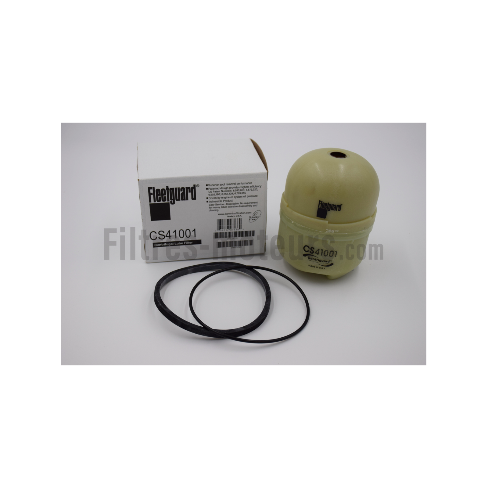 Centrifugeur FLEETGUARD D.14x14 Joint plat et torique CS41001